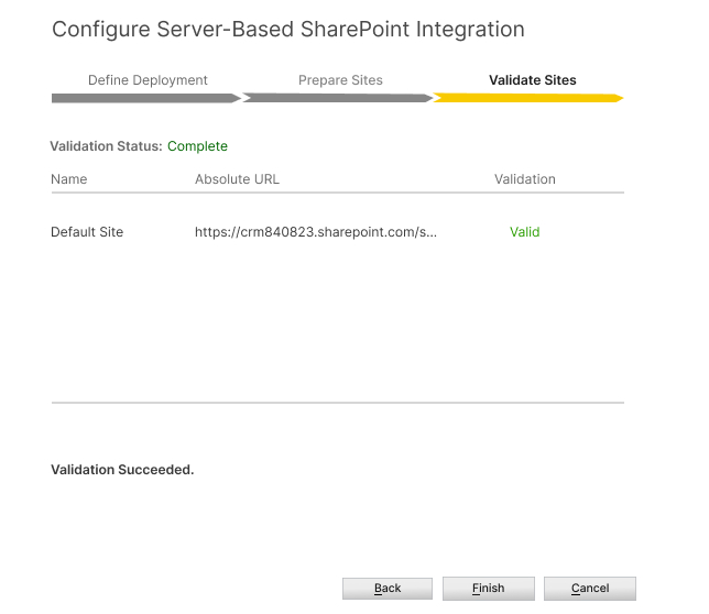 Dynamics 365 SharePoint Integration Guide